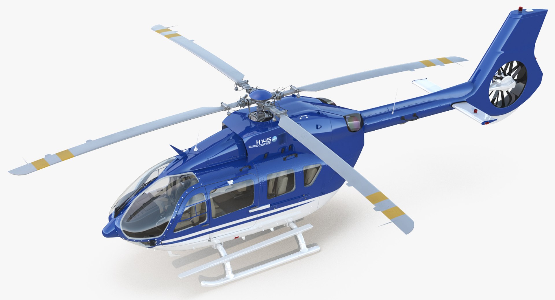 Civil Helicopter Airbus H145 Model - TurboSquid 1212096