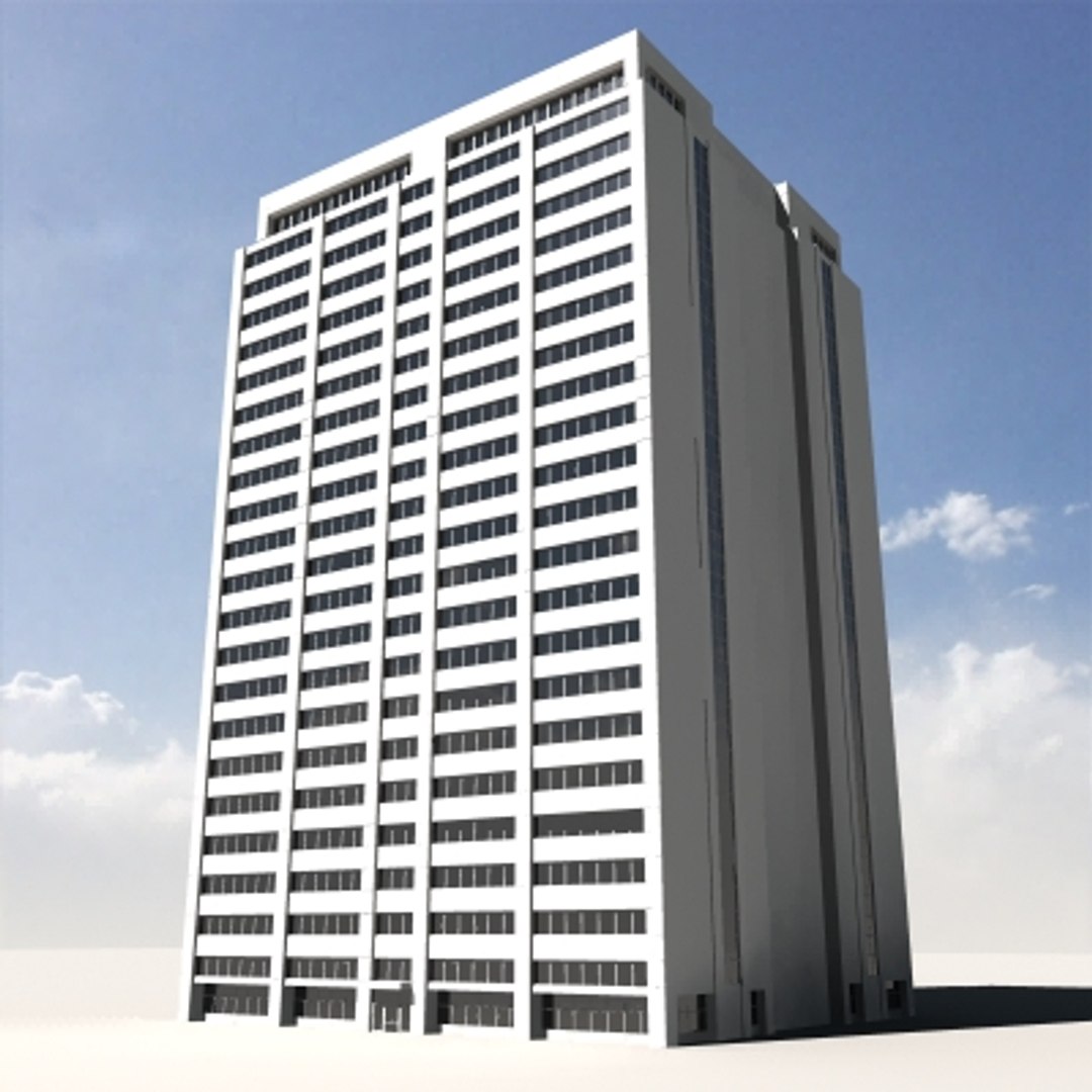 3ds max skyscraper building