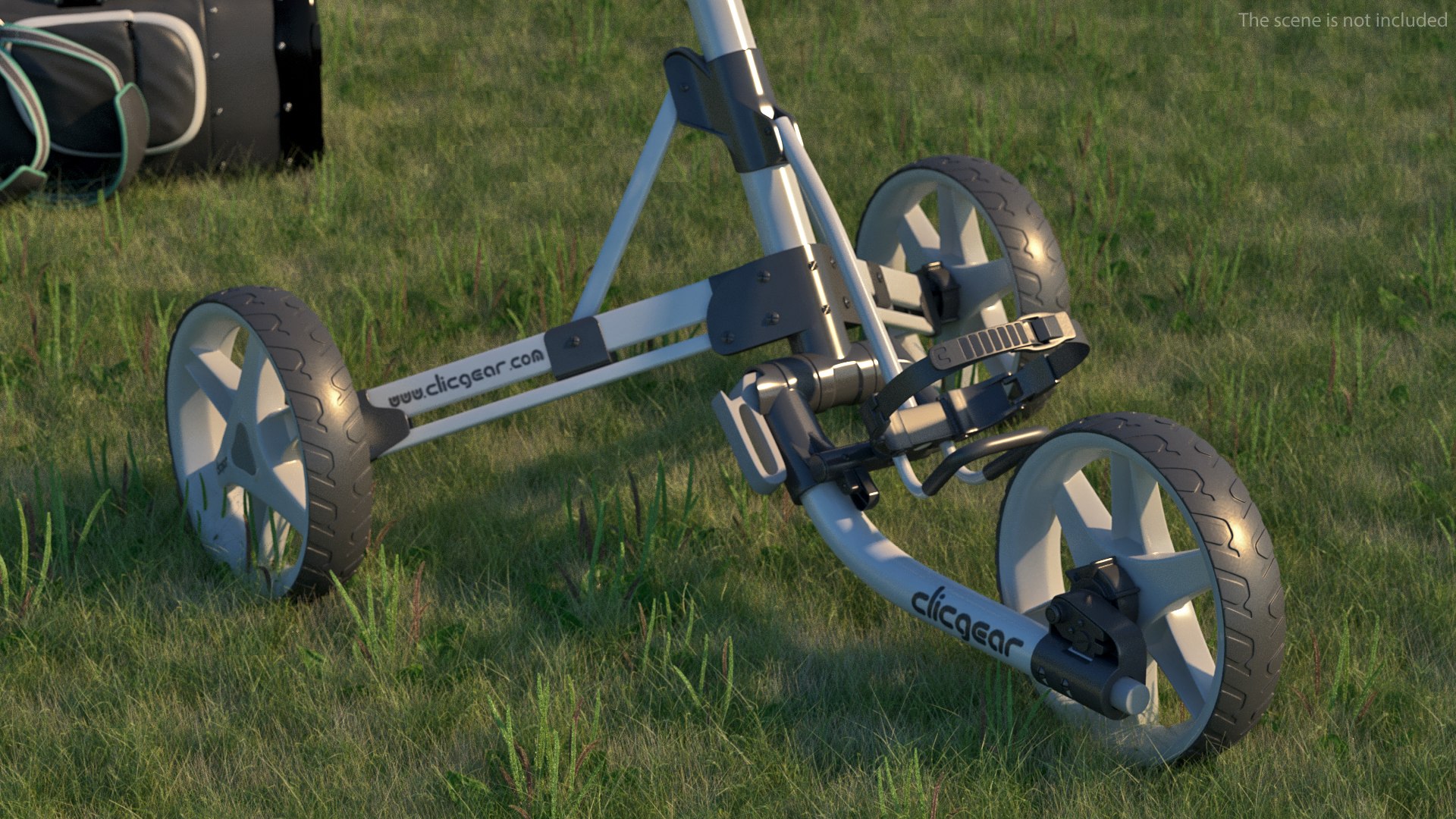 3D Clicgear Model 4 0 Golf Push Cart model - TurboSquid 1782445