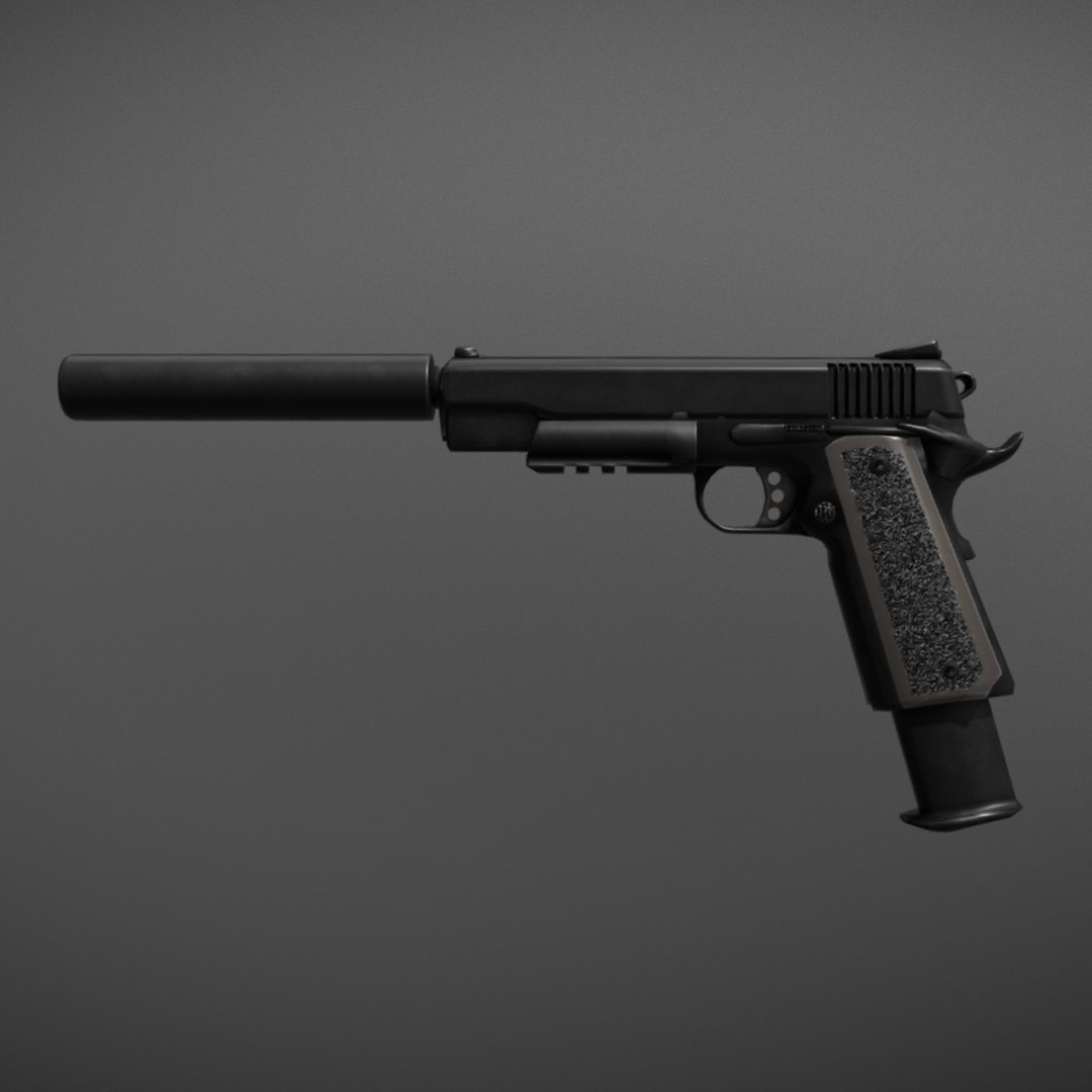 Colt 1911 3D Model - TurboSquid 1231525