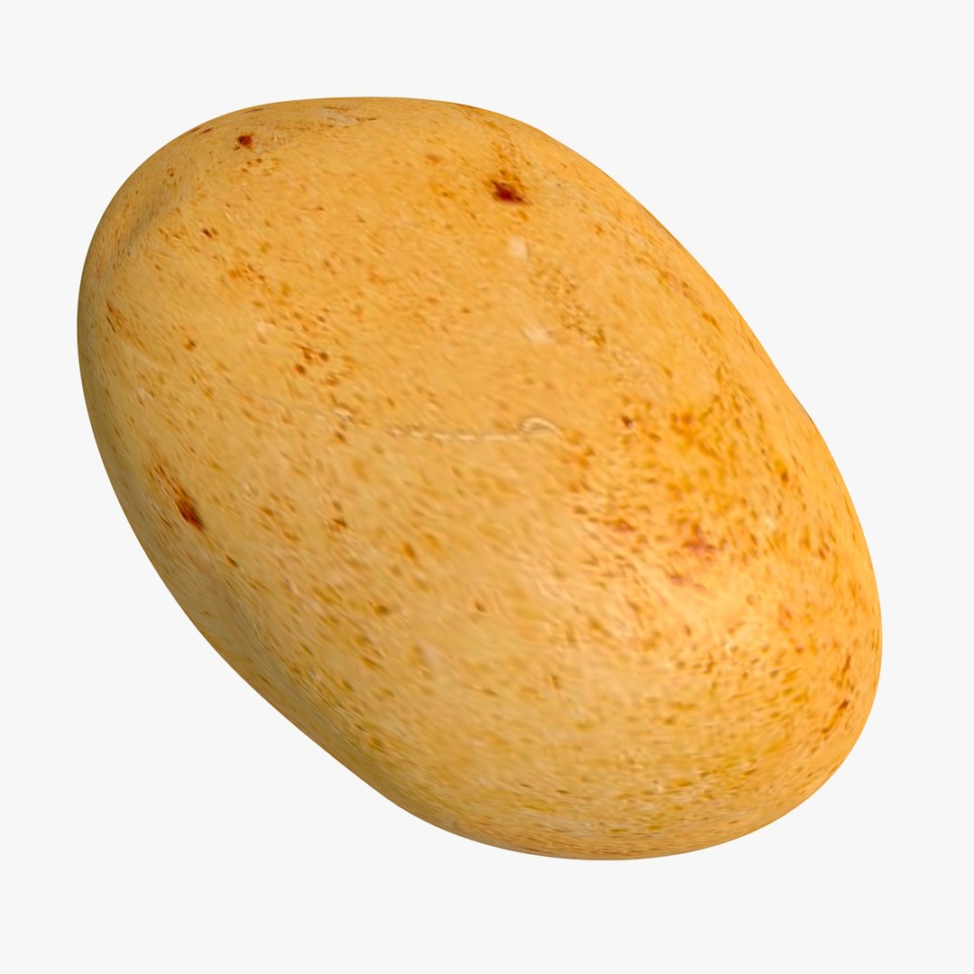 3D potato model - TurboSquid 1724689