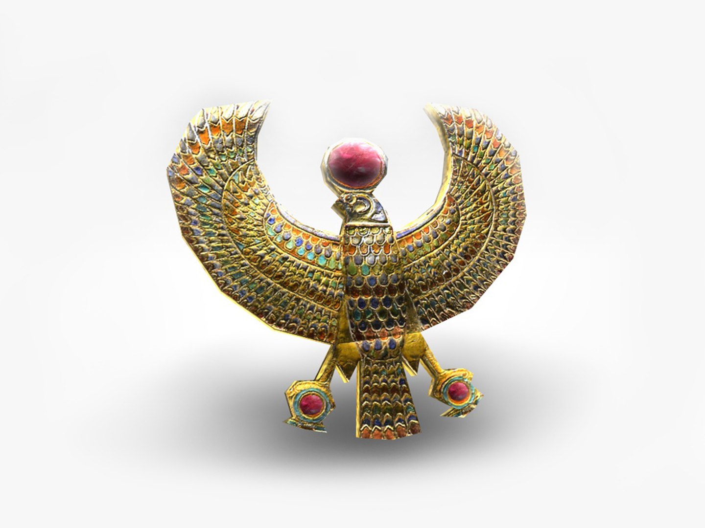 Horus statue 3D model - TurboSquid 1194735