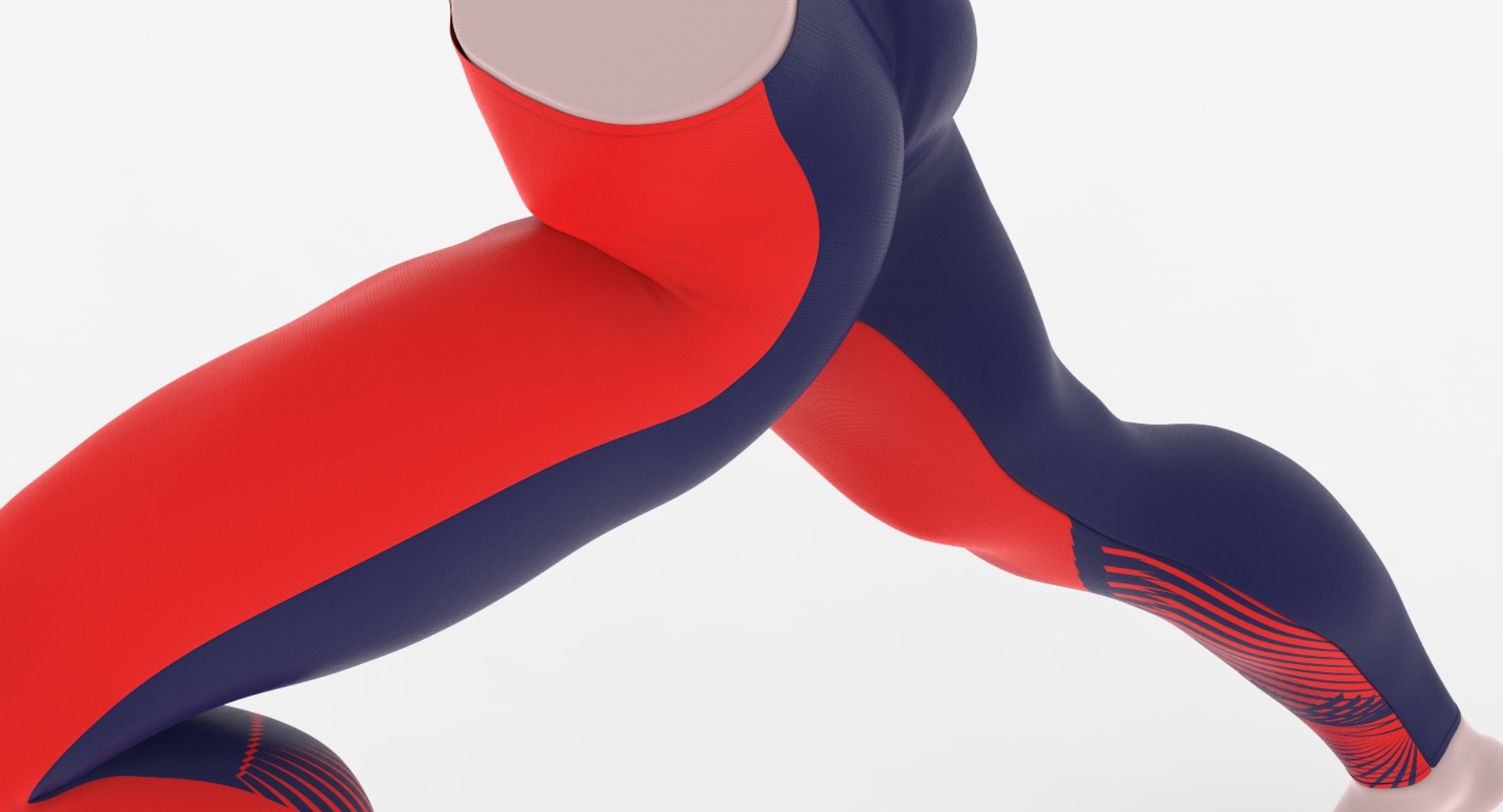 3D Model Sprint Legs Figure Pose - TurboSquid 1290427