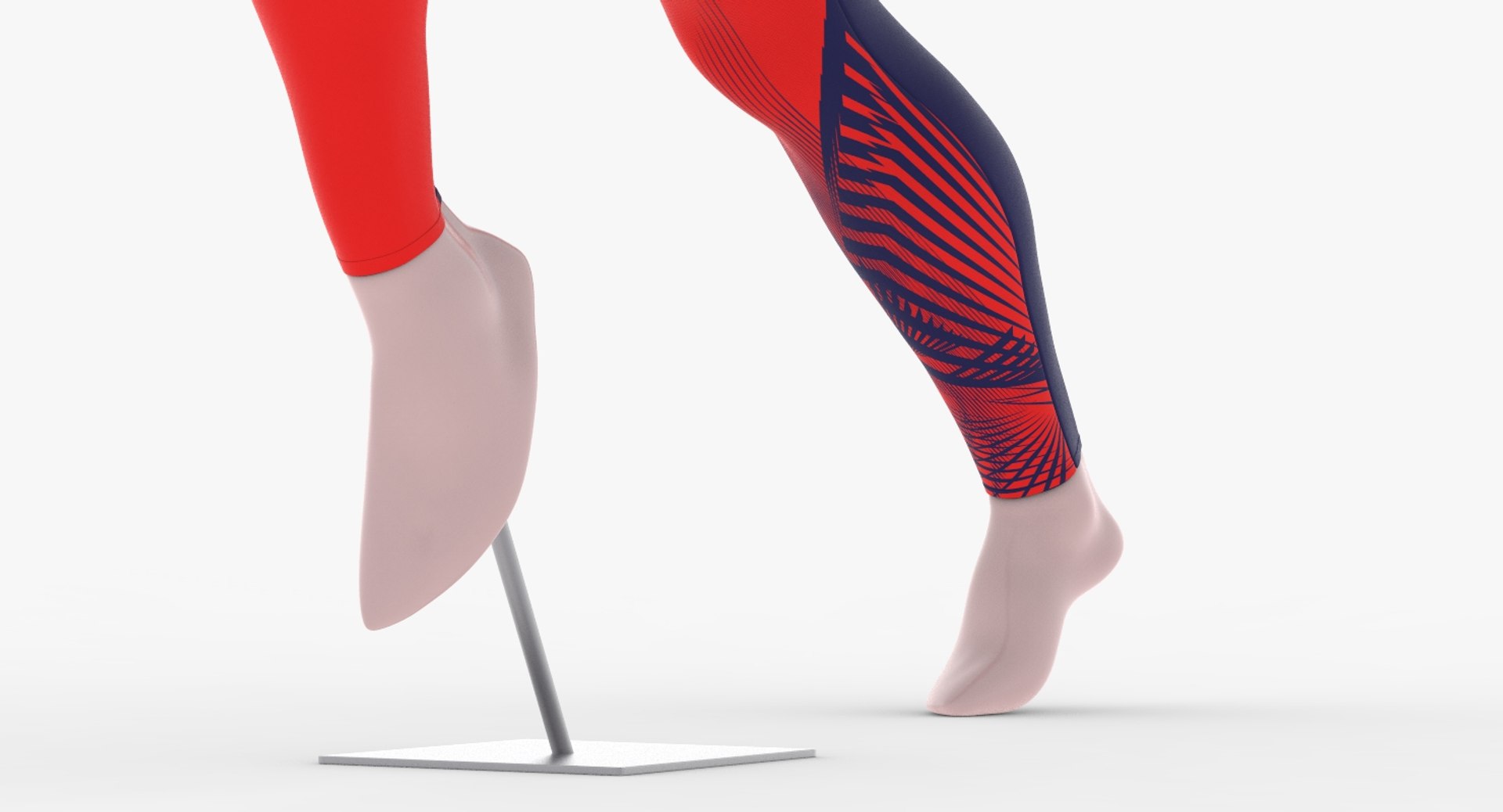 3D Model Sprint Legs Figure Pose - TurboSquid 1290427