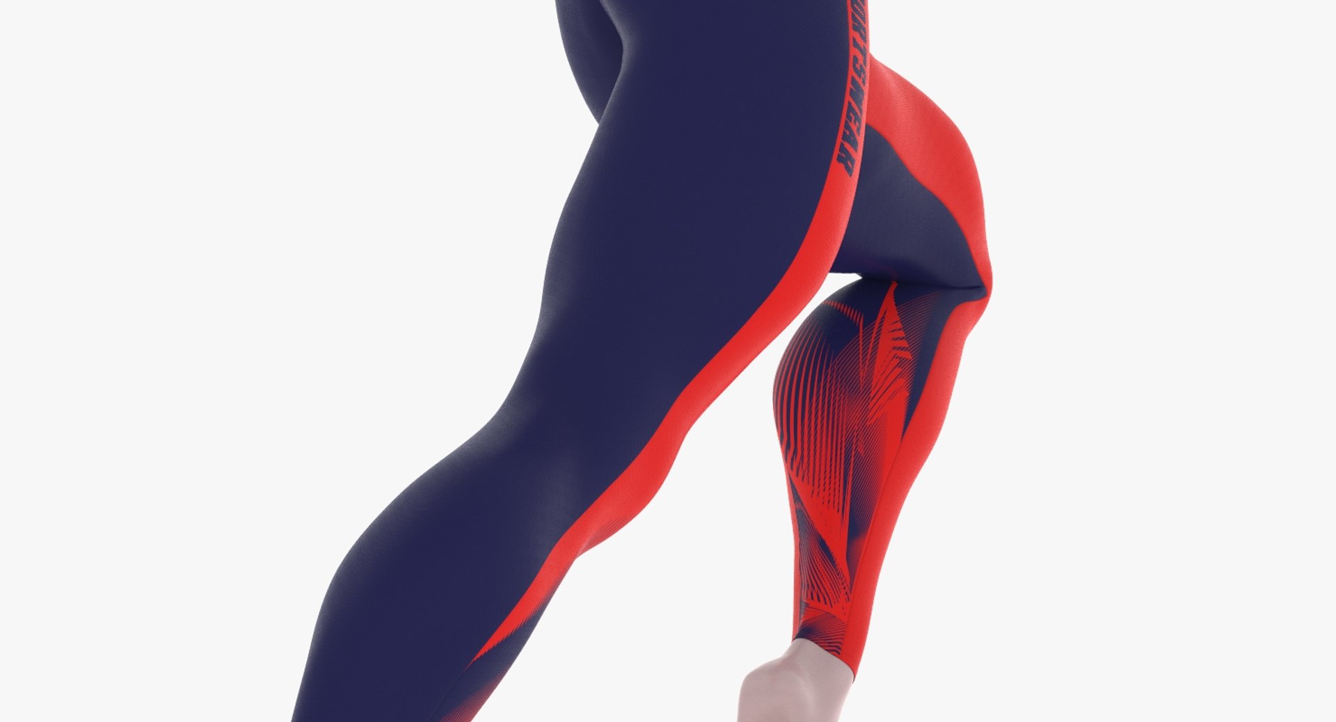 3D Model Sprint Legs Figure Pose - TurboSquid 1290427
