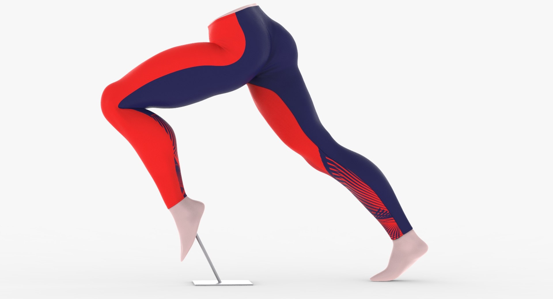 3D Model Sprint Legs Figure Pose - TurboSquid 1290427