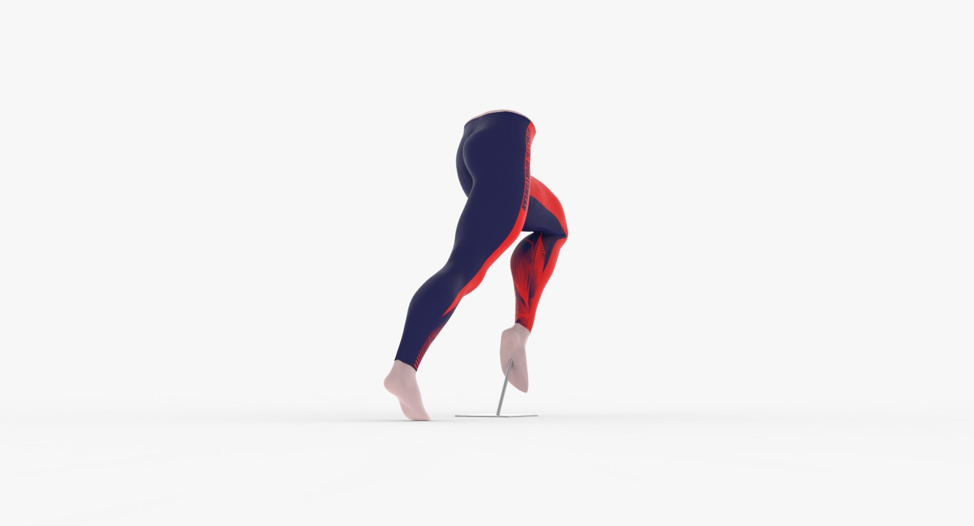 3D Model Sprint Legs Figure Pose - TurboSquid 1290427