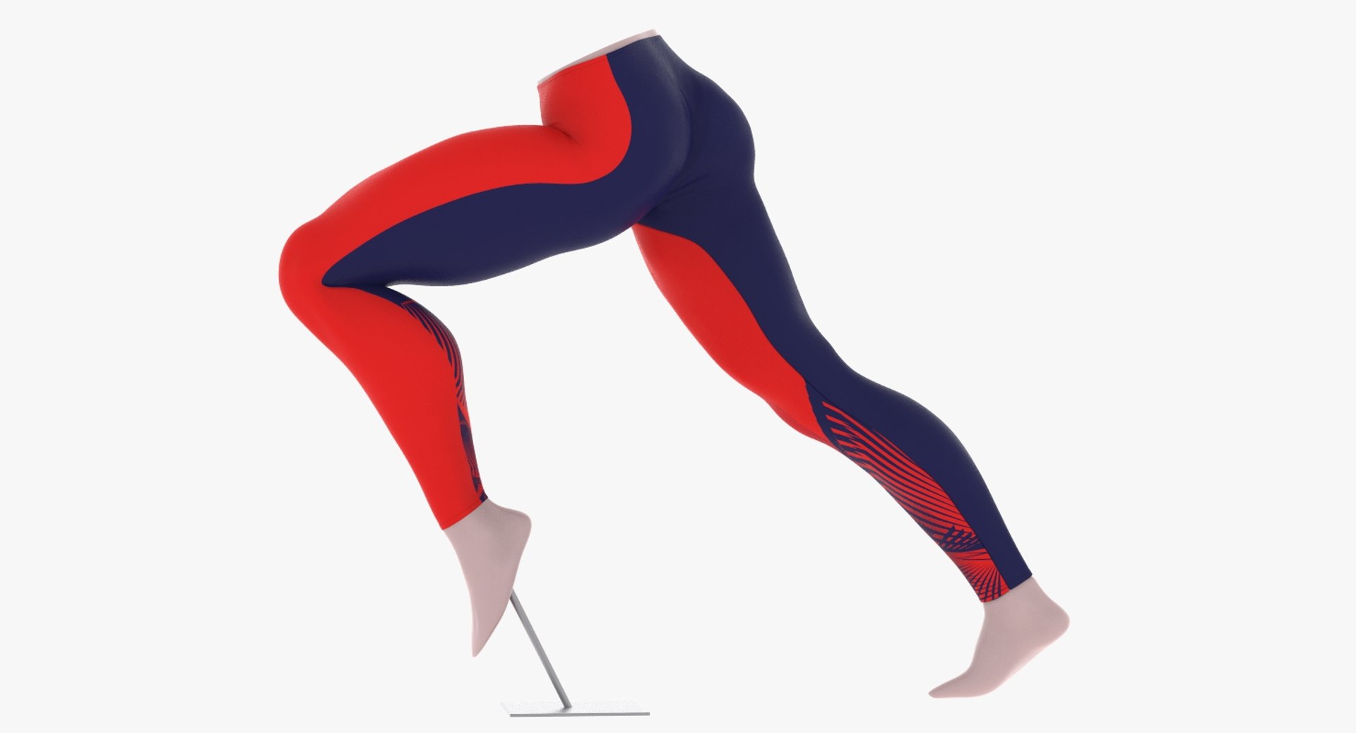 3D Model Sprint Legs Figure Pose - TurboSquid 1290427