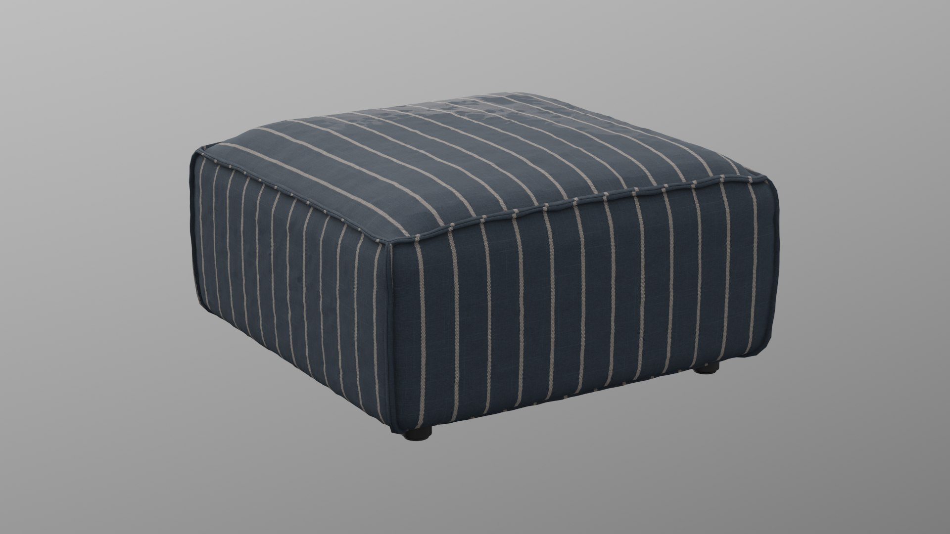 Chair Ottoman 3D Model - TurboSquid 1693144