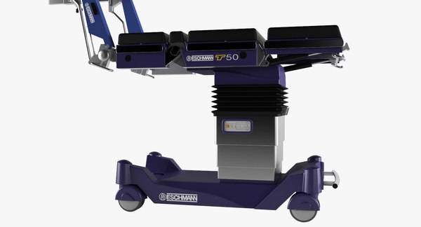Operating table eschmann t50 3D model - TurboSquid 1234137