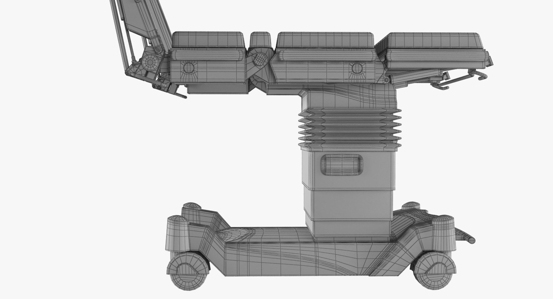 Operating Table Eschmann T50 3D Model - TurboSquid 1234137
