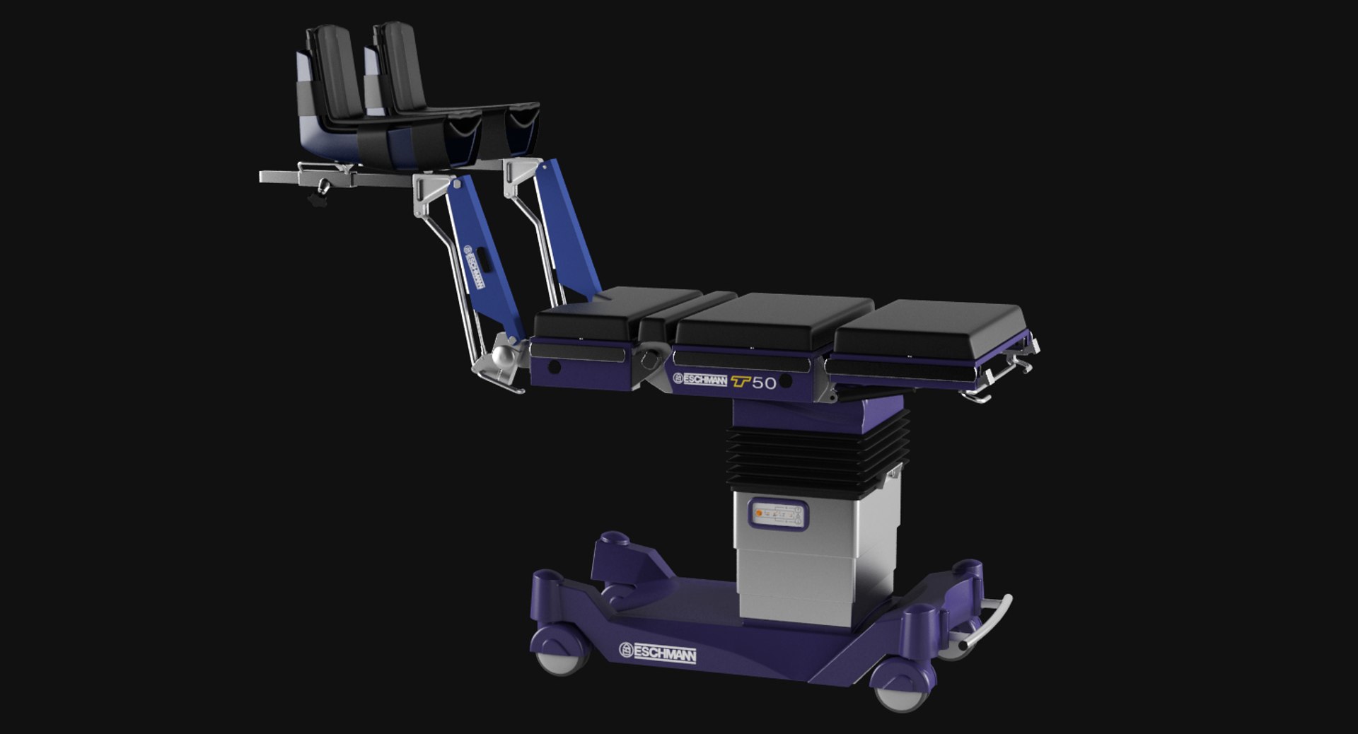 Operating Table Eschmann T50 3D Model - TurboSquid 1234137