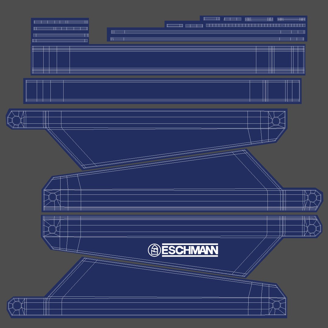 Operating Table Eschmann T50 3D Model - TurboSquid 1234137