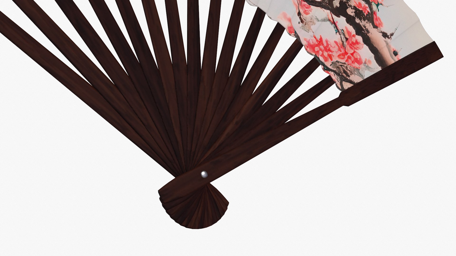 Traditional Chinese Folding Fan 3D Model - TurboSquid 2142390