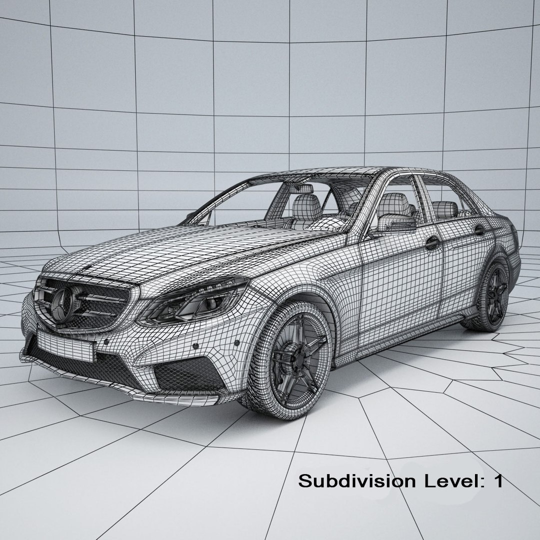 3d e-class sedan 2015 model