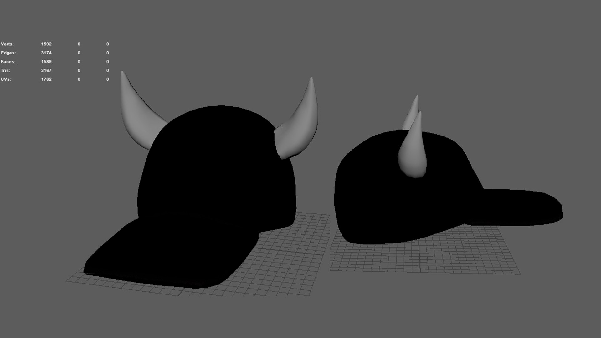 Devil Cap 3D - TurboSquid 2392258