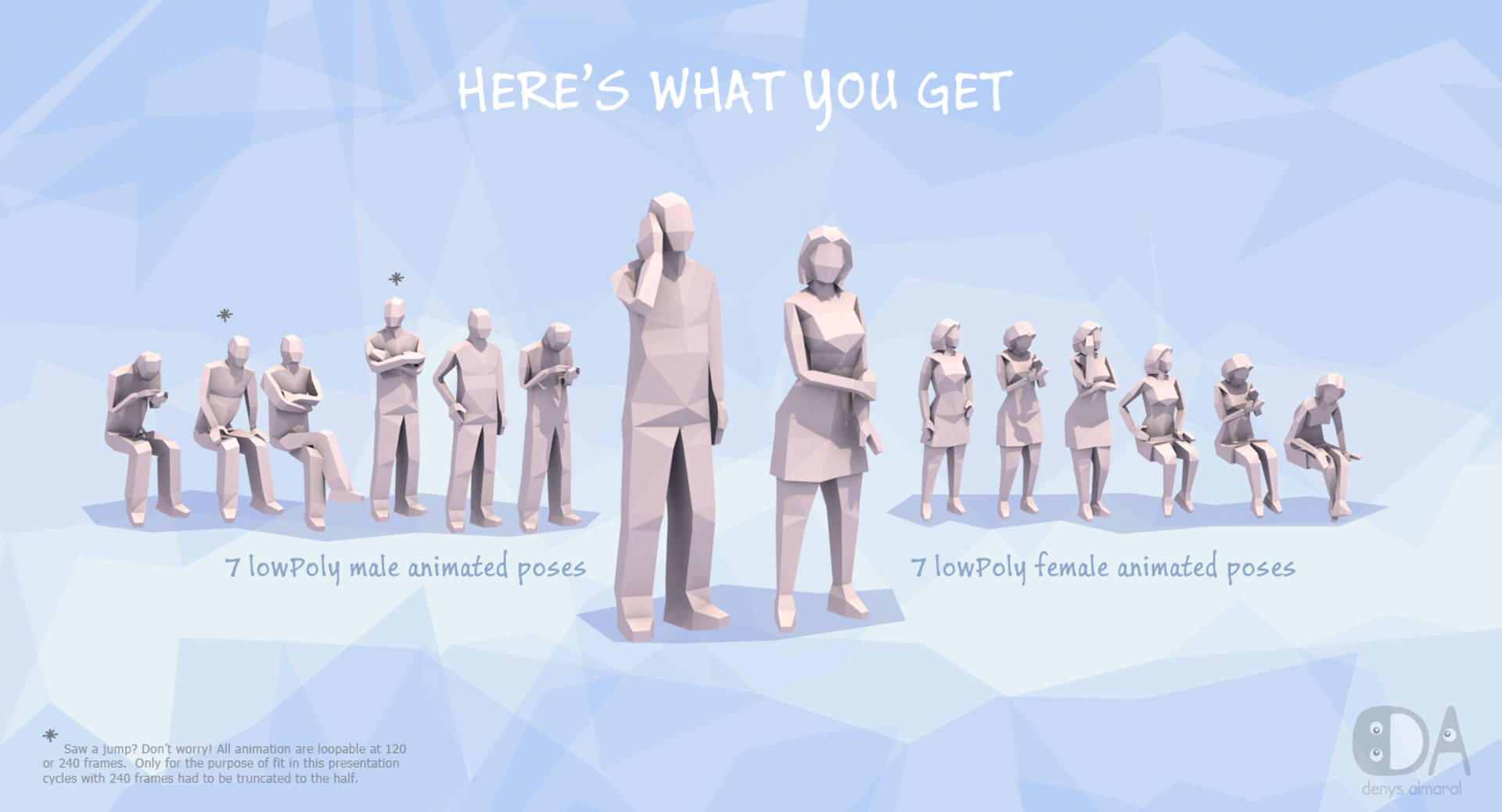 3d Model Style People Architectural Animation
