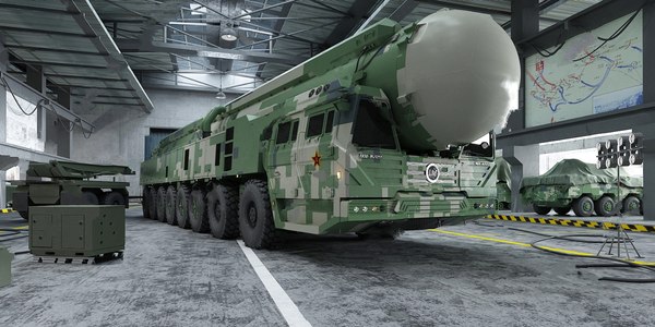 modelo 3d Chinese DF-41 Missile - TurboSquid 2021684