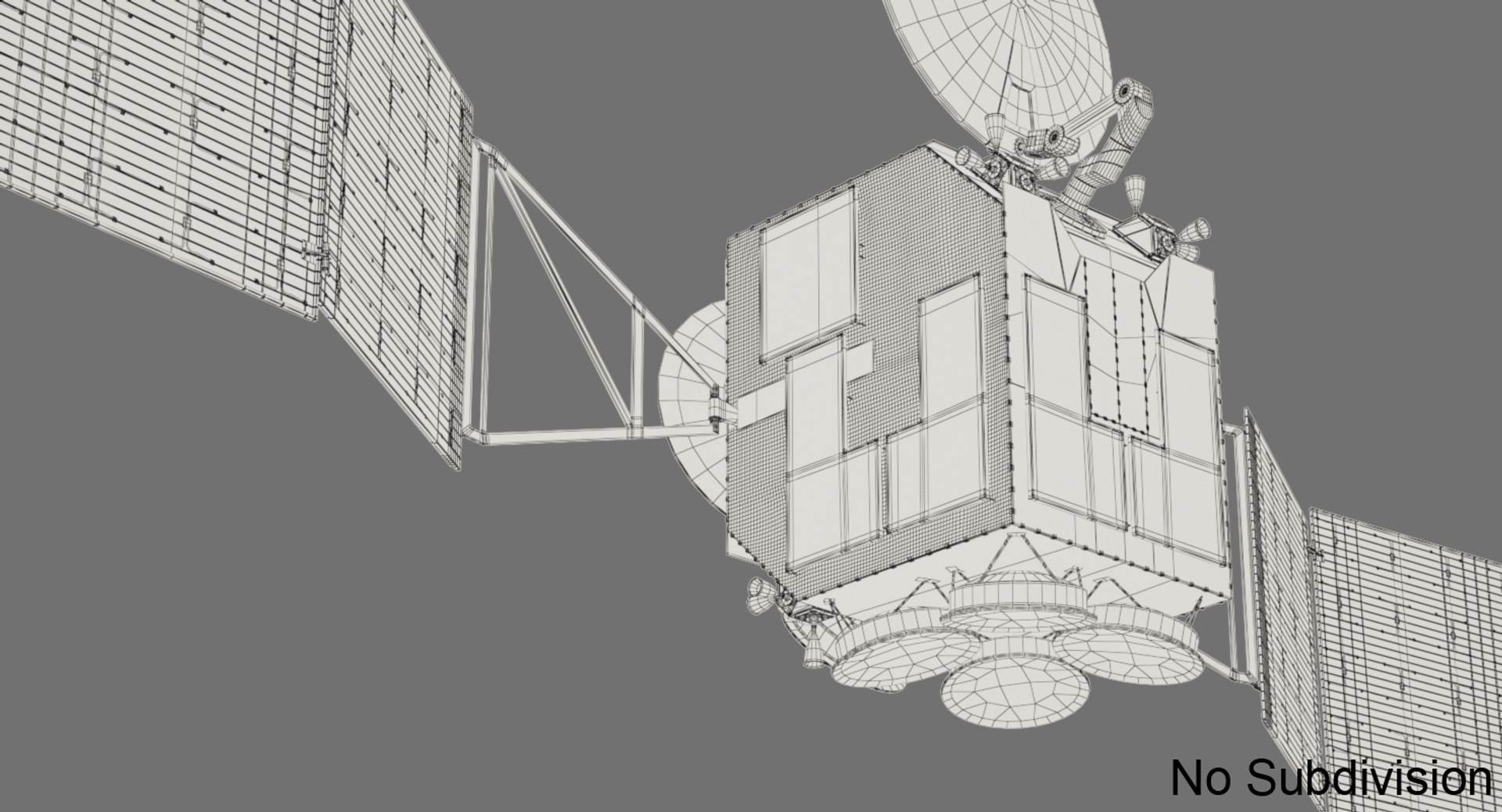 Satellite space model - TurboSquid 1217459
