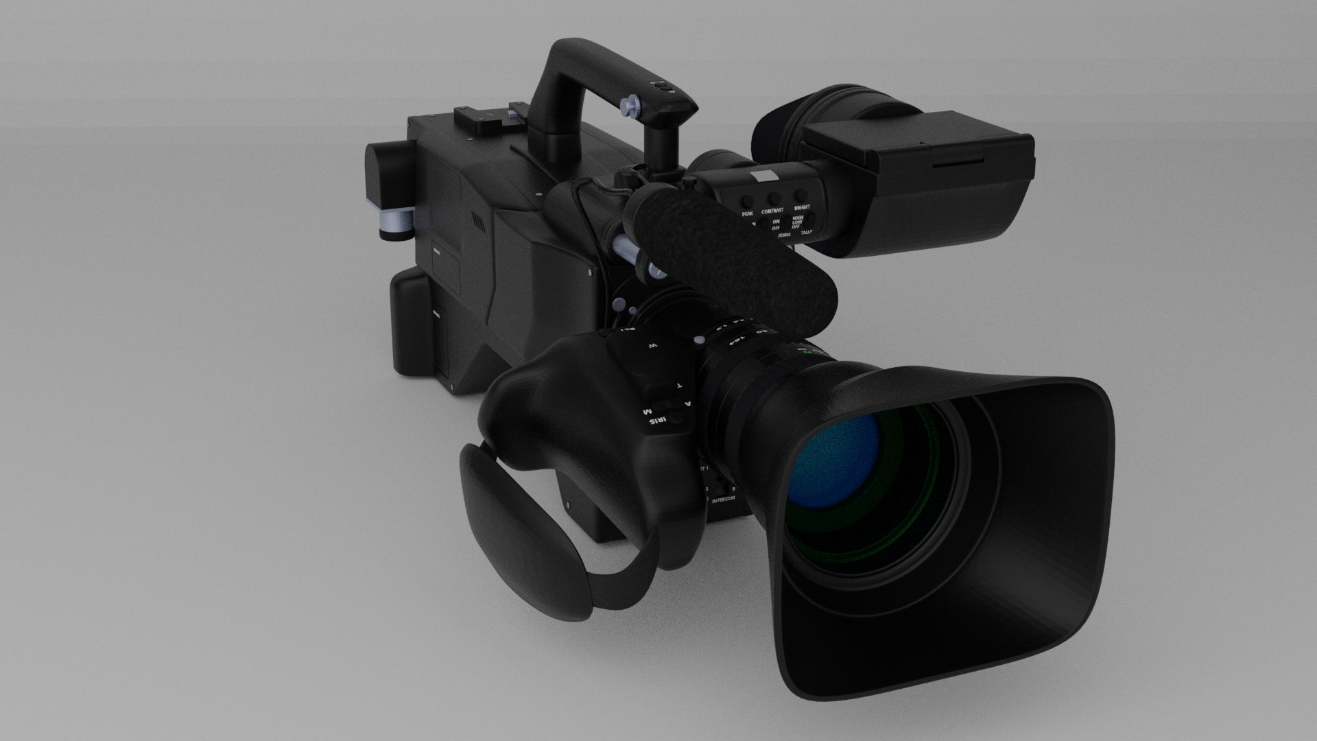 3D Professional Video Camera - TurboSquid 2088973