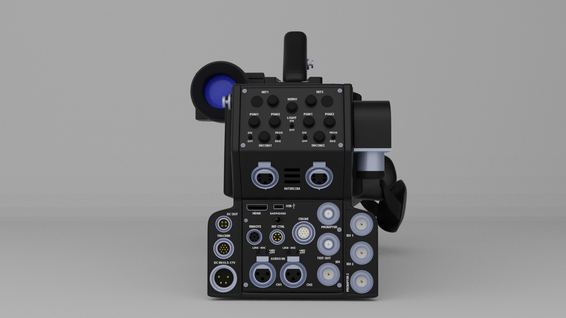 3D Professional Video Camera - TurboSquid 2088973