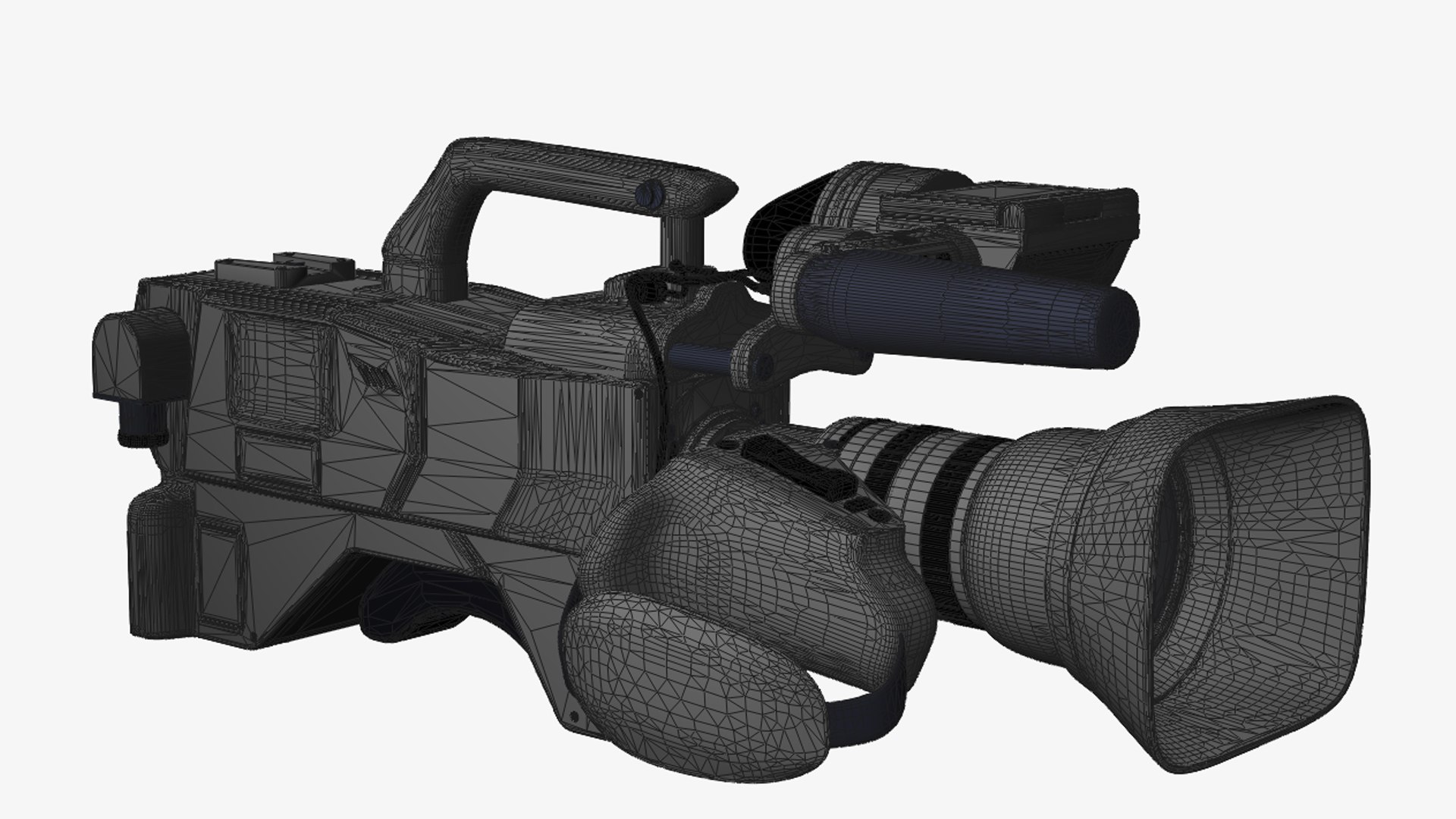 3D Professional Video Camera - TurboSquid 2088973