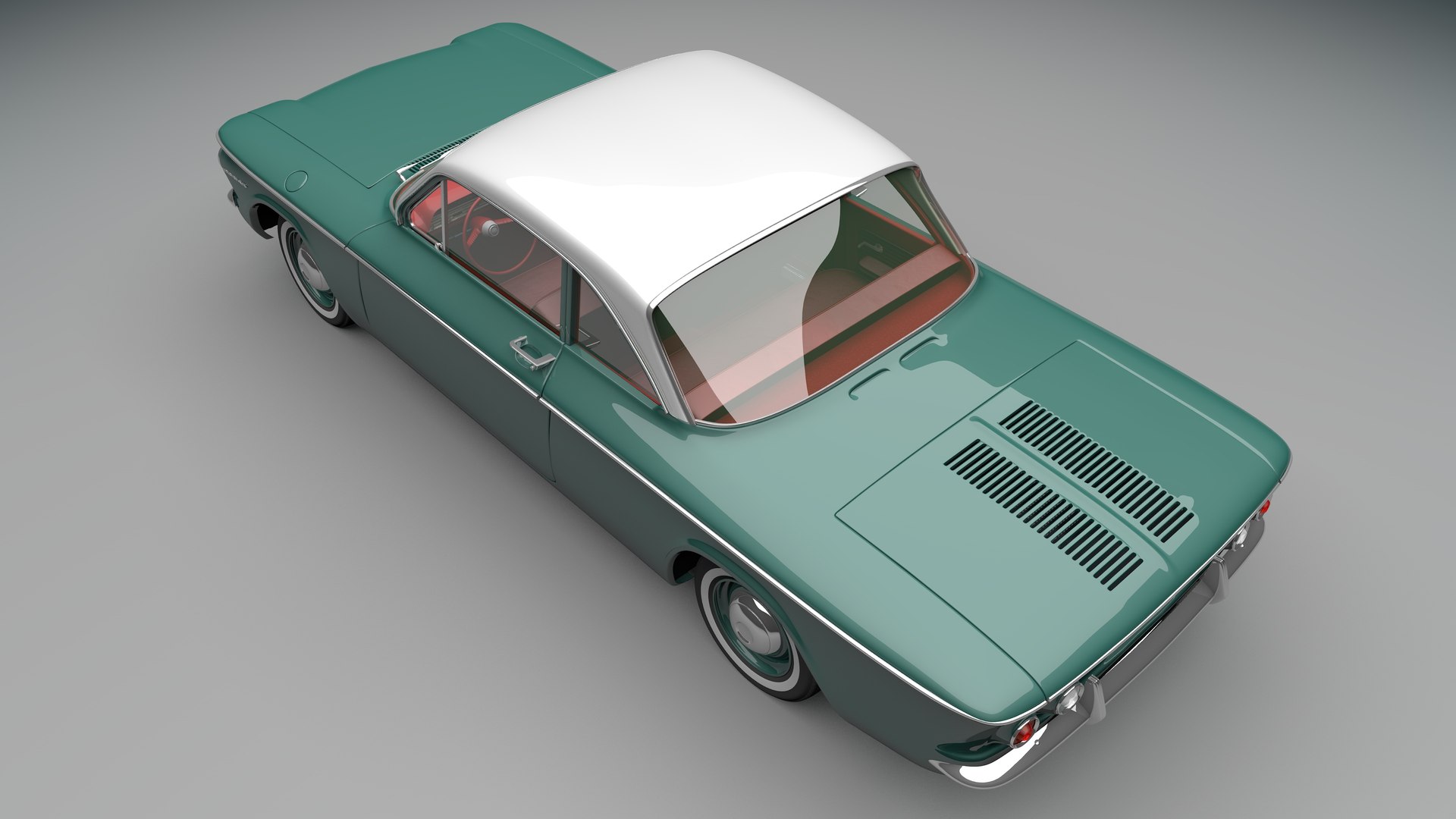 Chevrolet Corvair 3D Model - TurboSquid 1418381