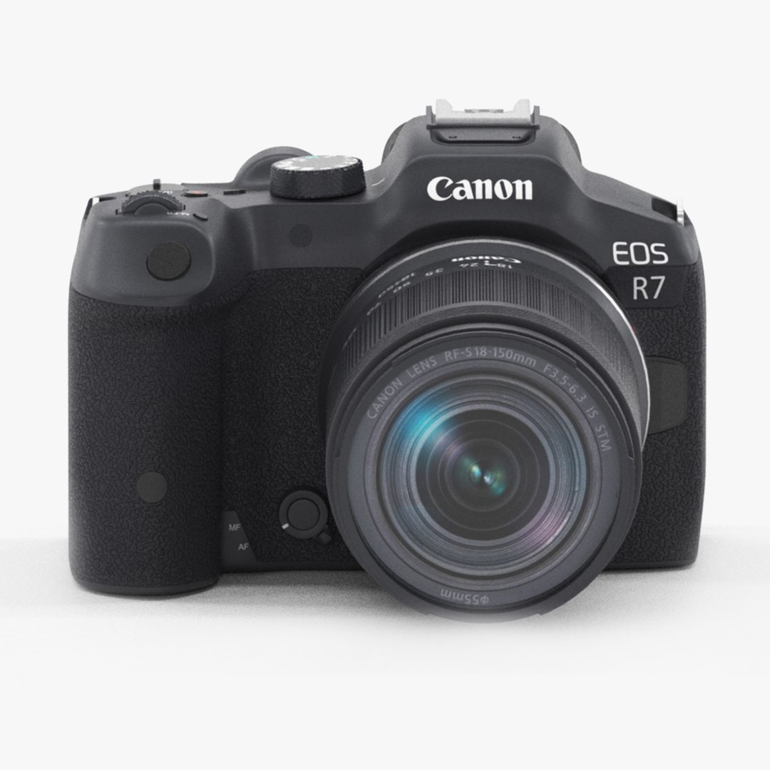 Canon Mirrorless Cameras EOS R7 Model - TurboSquid 2339818