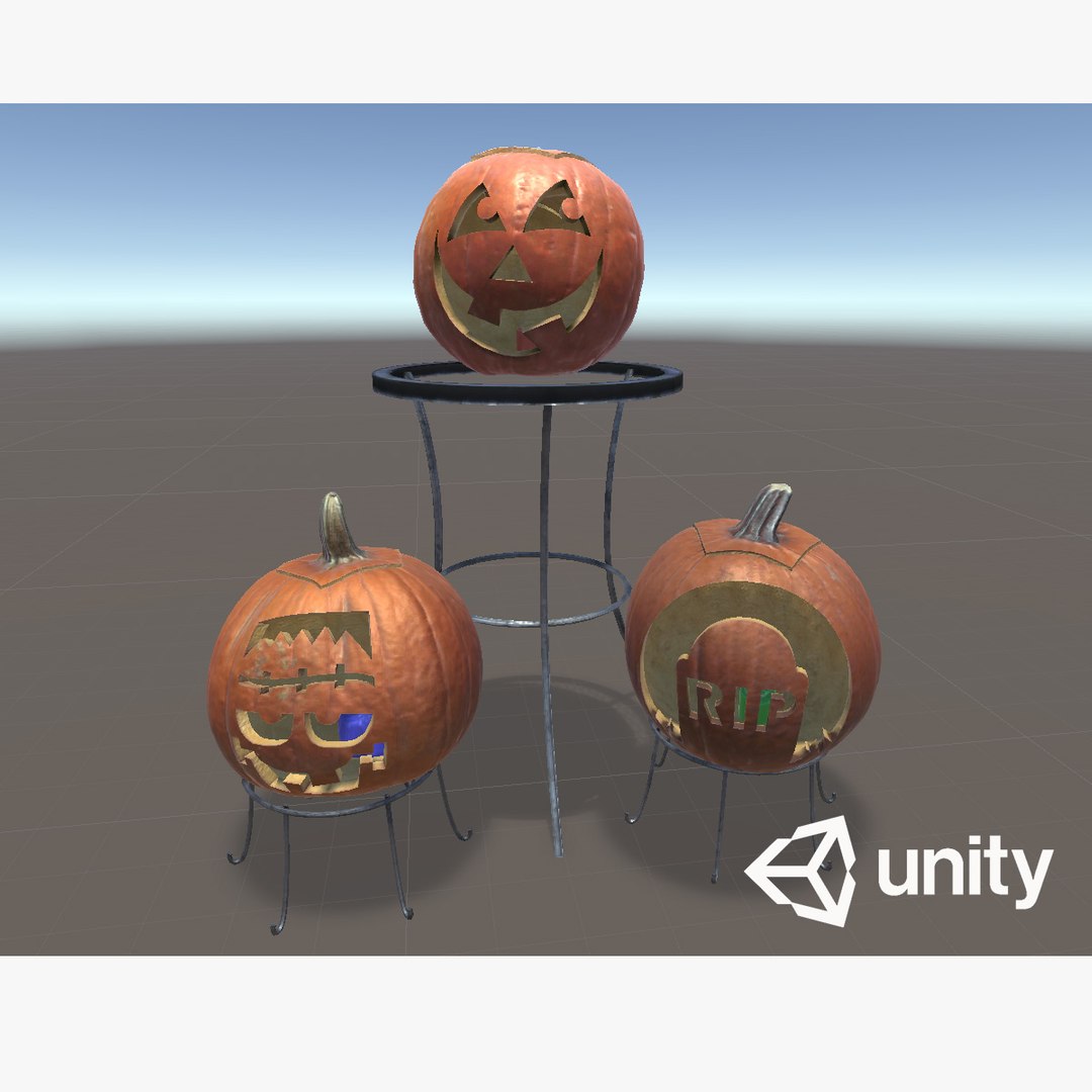 Carved Pumpkins 3D Model - TurboSquid 1339897