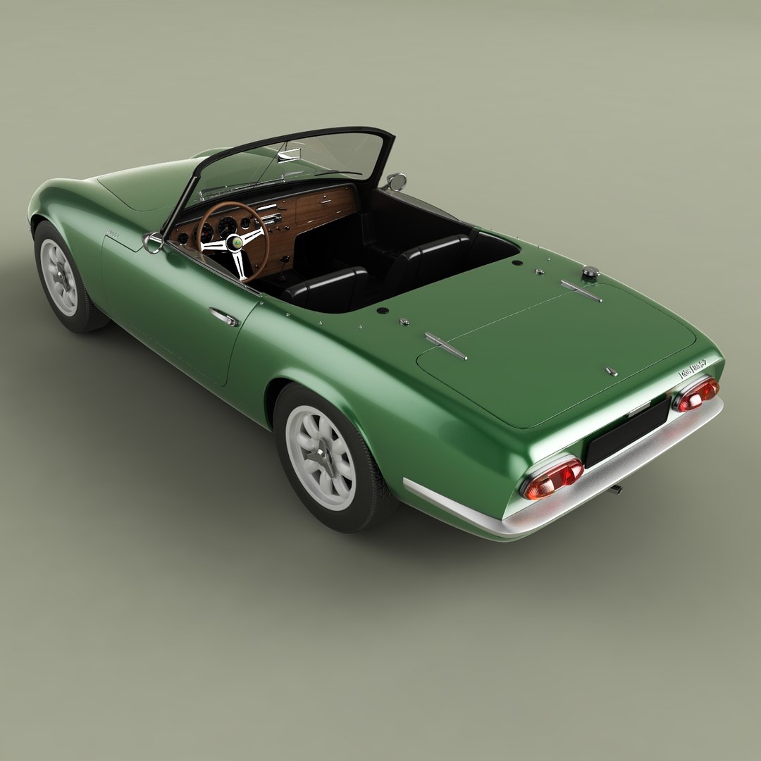 Free 1965 Elan S2 3D Model - TurboSquid 1397733