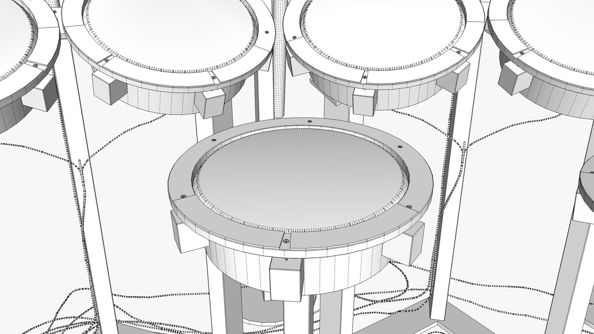 My Home Built Electronic Drum Kit From 2011 3D Model - TurboSquid 2259945
