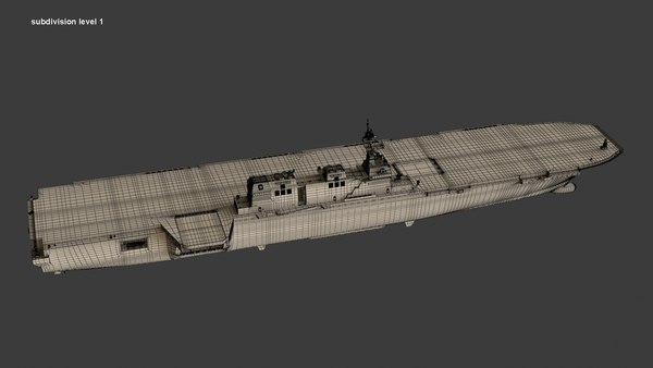 Izumo Class multi-purpose destroyer model - TurboSquid 1951085