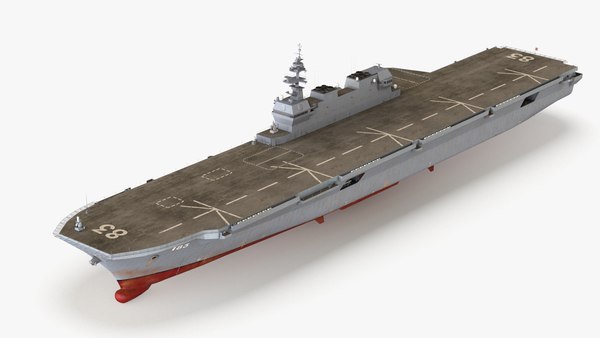 modelo 3d Destructor multiusos clase Izumo - TurboSquid 1951085