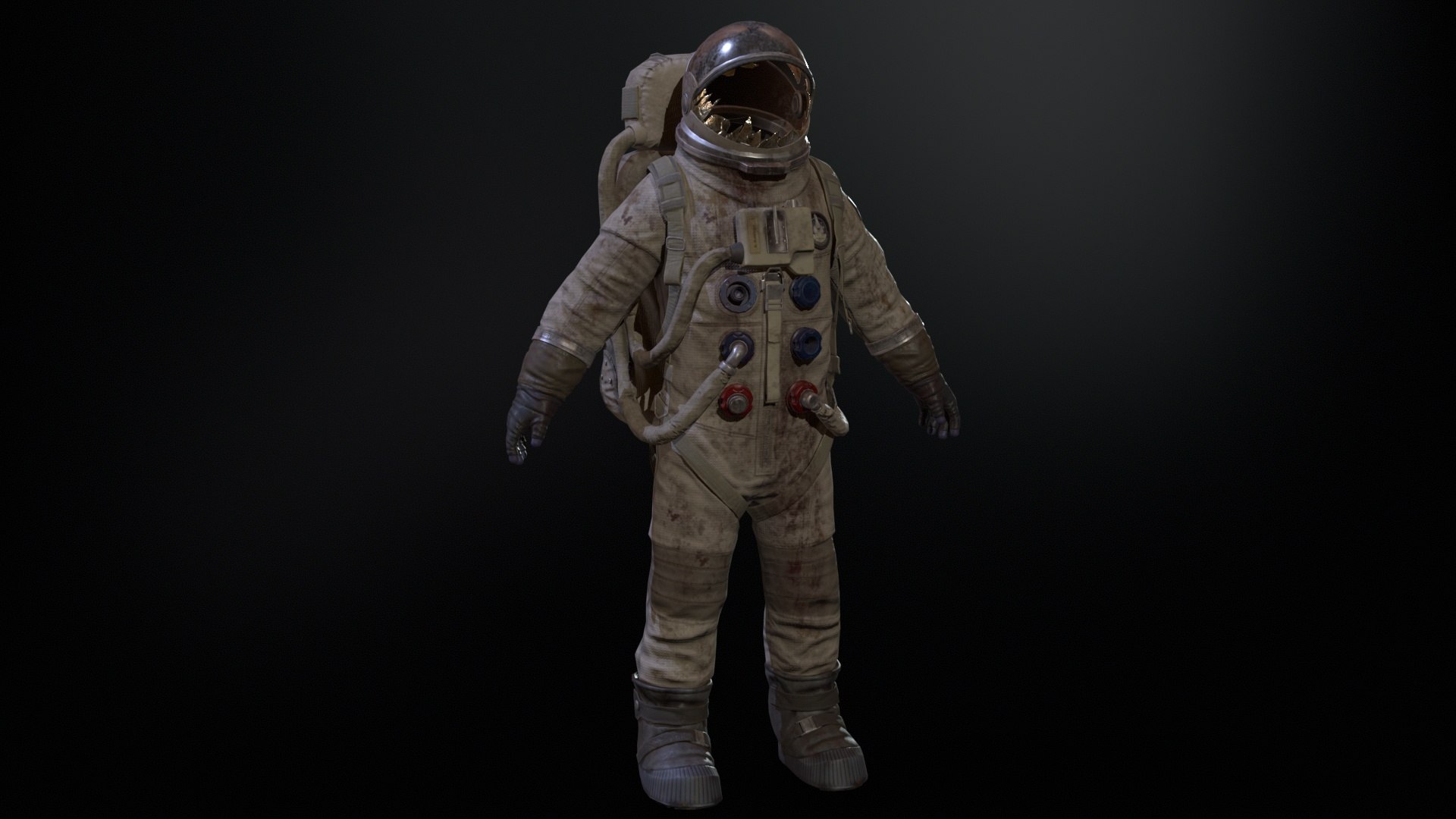 Zombie Astronaut 3D Model - TurboSquid 2284843