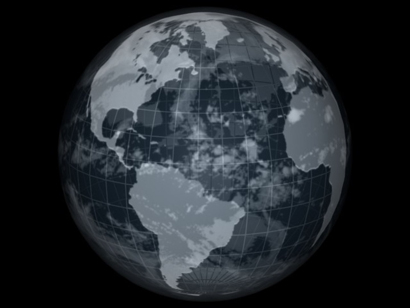 Globe Animation 3d Model