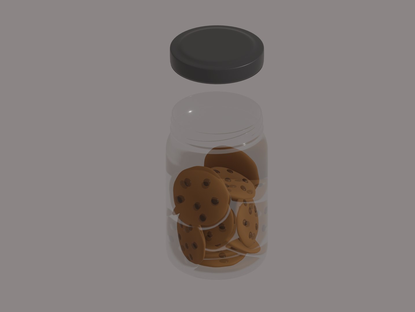 3D Cookie Jar - TurboSquid 2197549