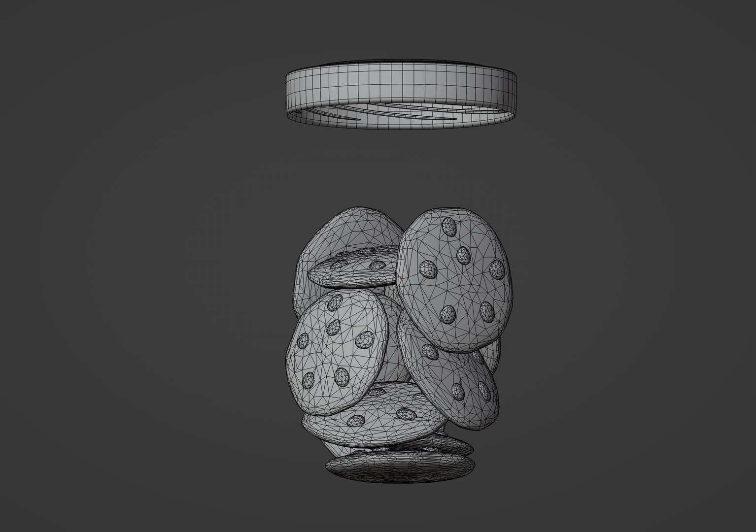 3D Cookie Jar - TurboSquid 2197549