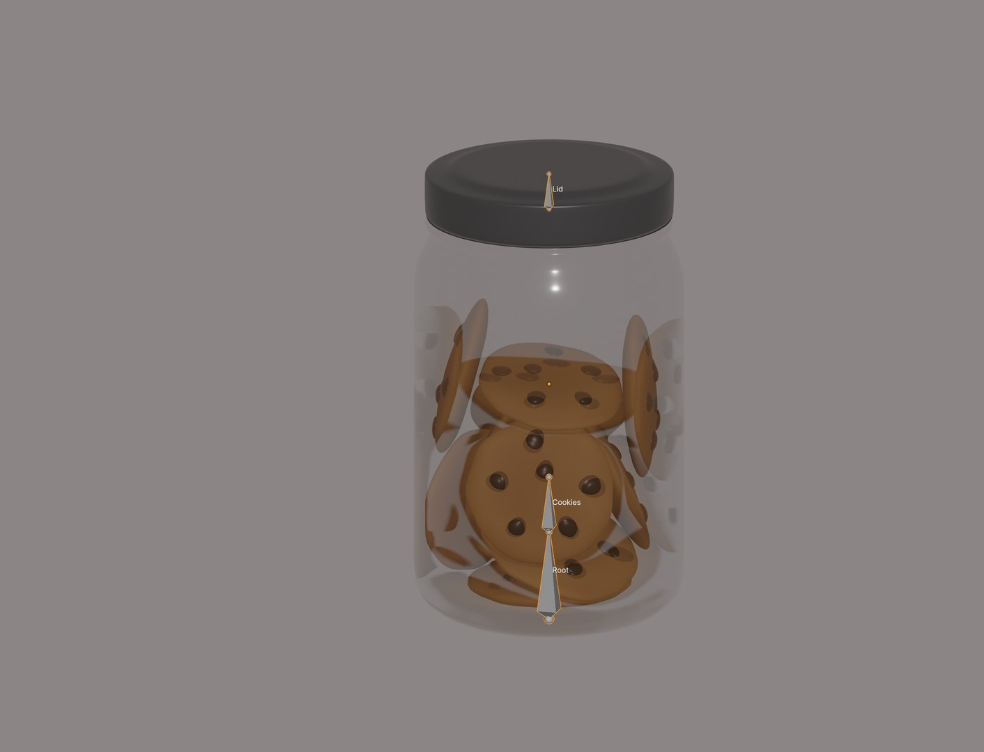 3D Cookie Jar - TurboSquid 2197549