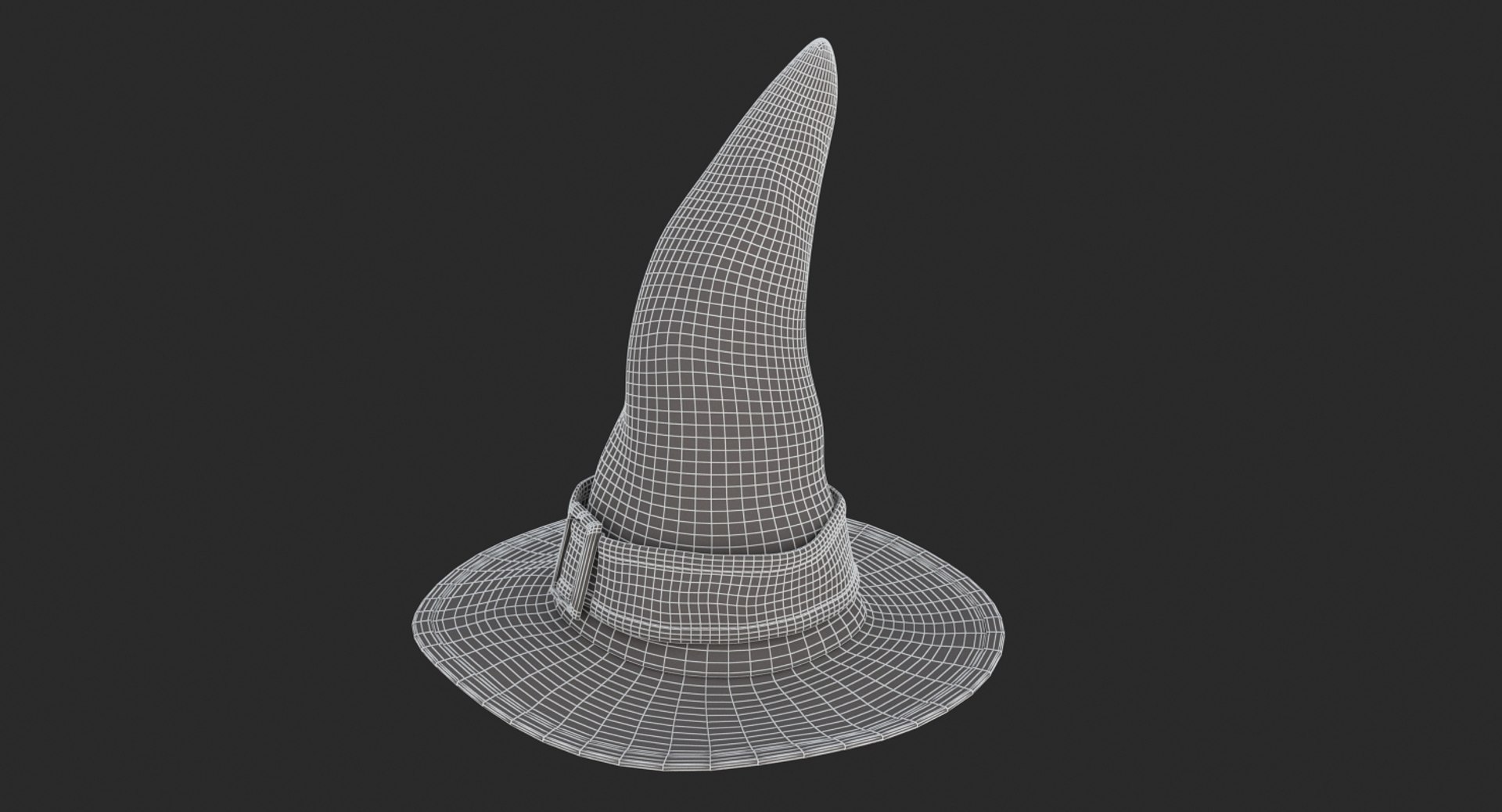3D Hat Witch Halloween - TurboSquid 1340308
