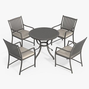 Low Poly Patio Furniture 3D Models For Download | TurboSquid