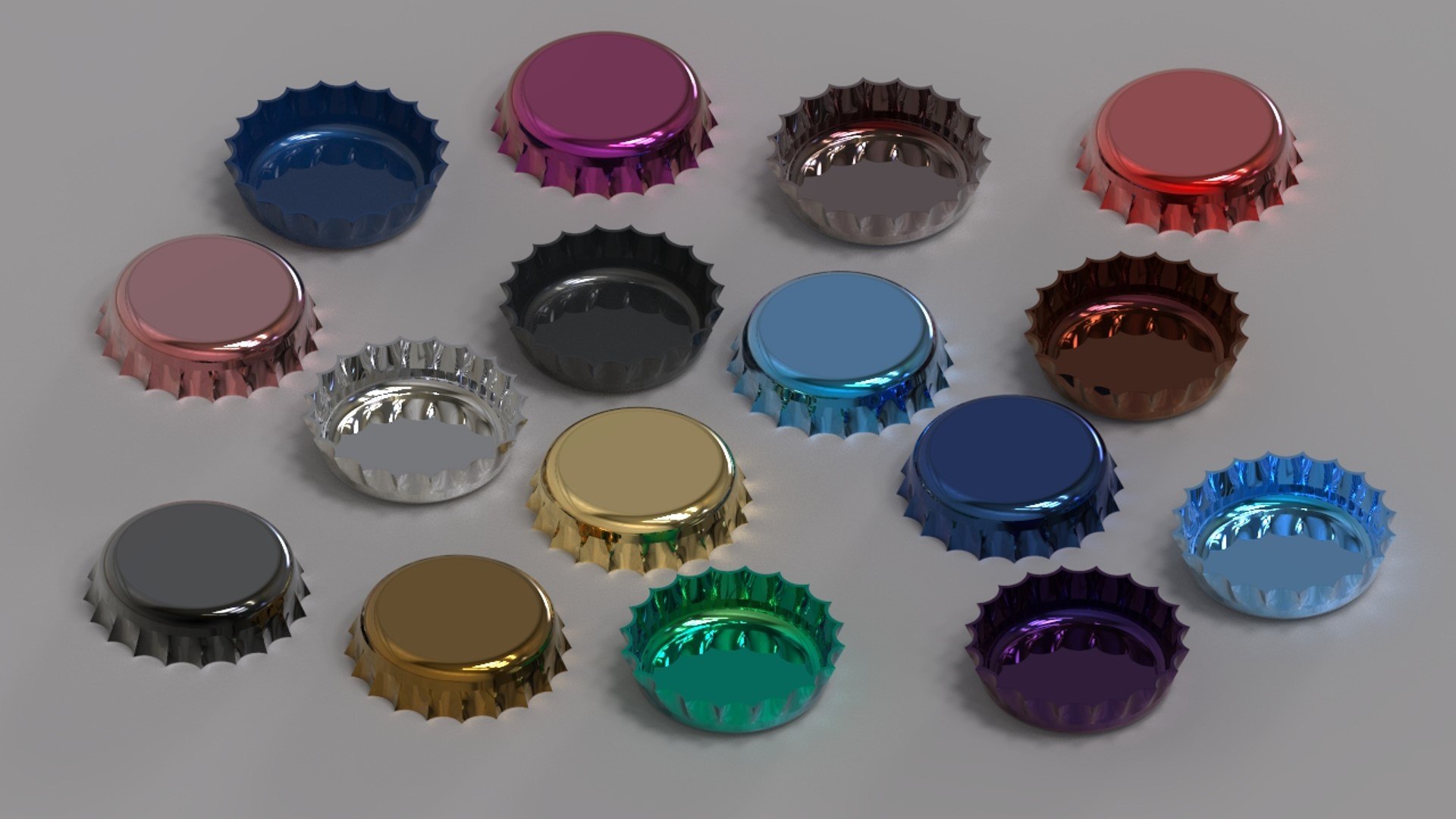 Bottle Cap 3D Model - TurboSquid 2114639
