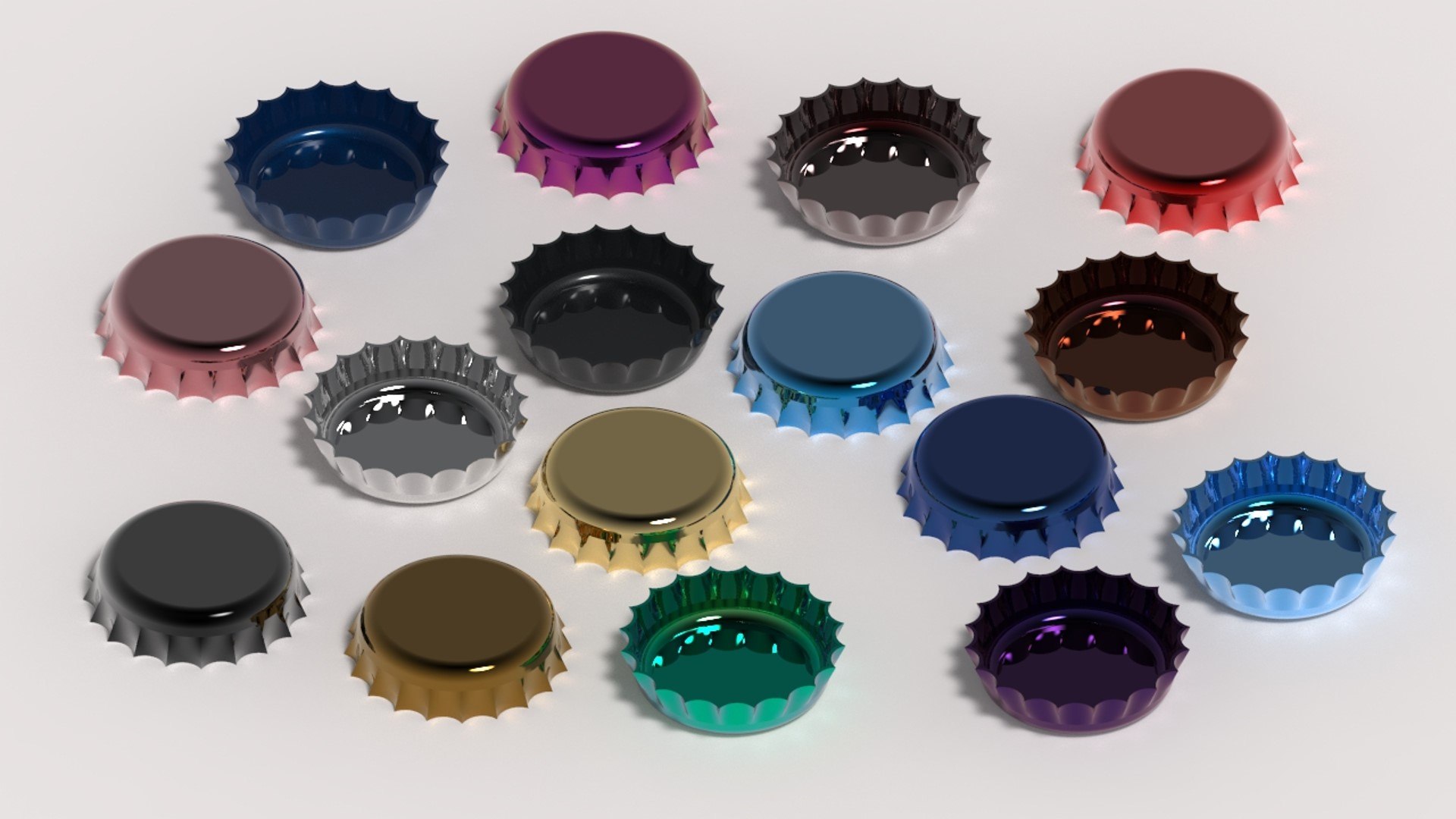 Bottle Cap 3D Model - TurboSquid 2114639