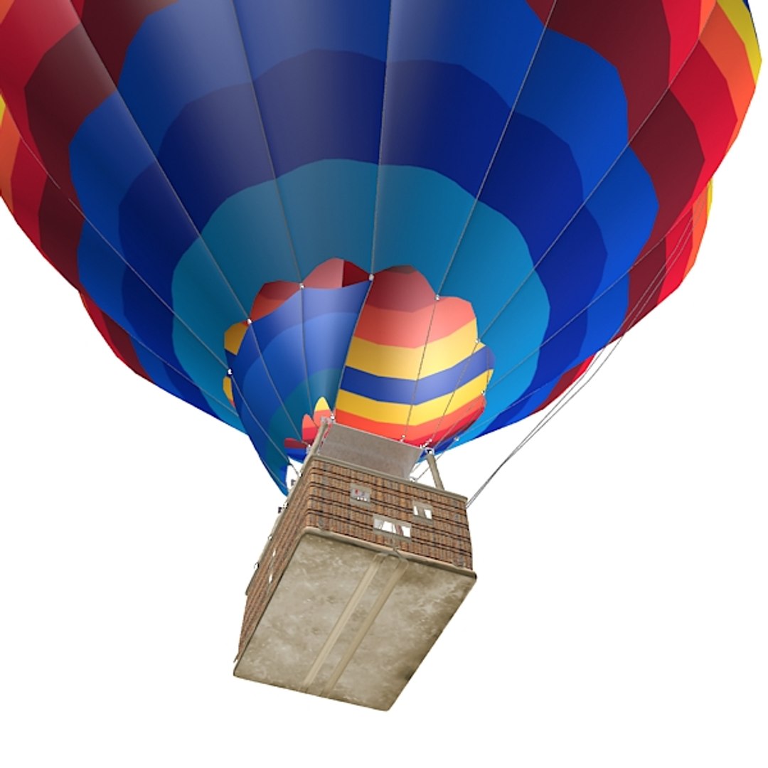 3d Helium Gas Air Model