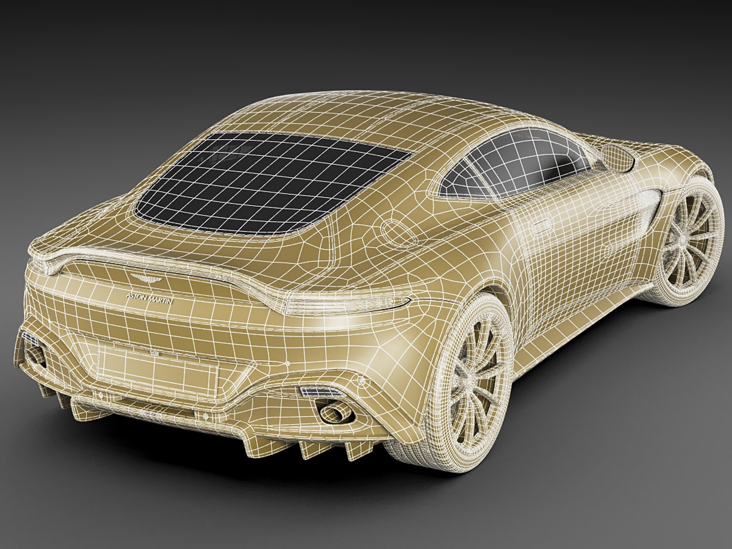 Aston martin vantage 3D model - TurboSquid 1248232