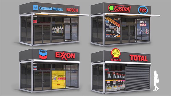 Exxon Mobil 3D Models for Download | TurboSquid