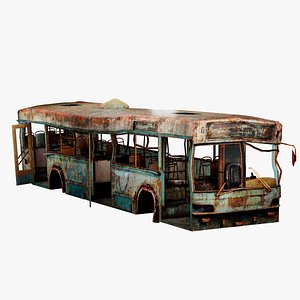 3D Bus-Destroyed Models | TurboSquid