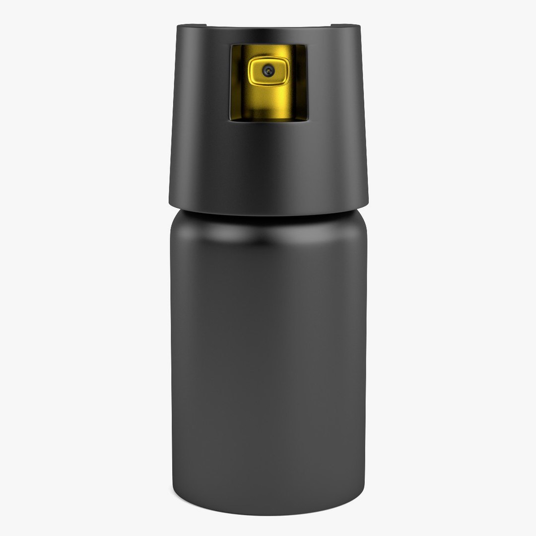 pepper spray 3d model