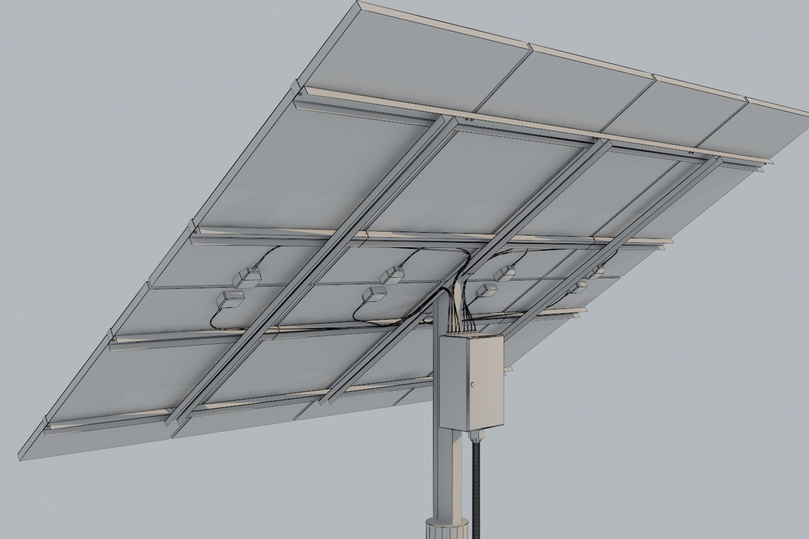Solar cell model - TurboSquid 1276205
