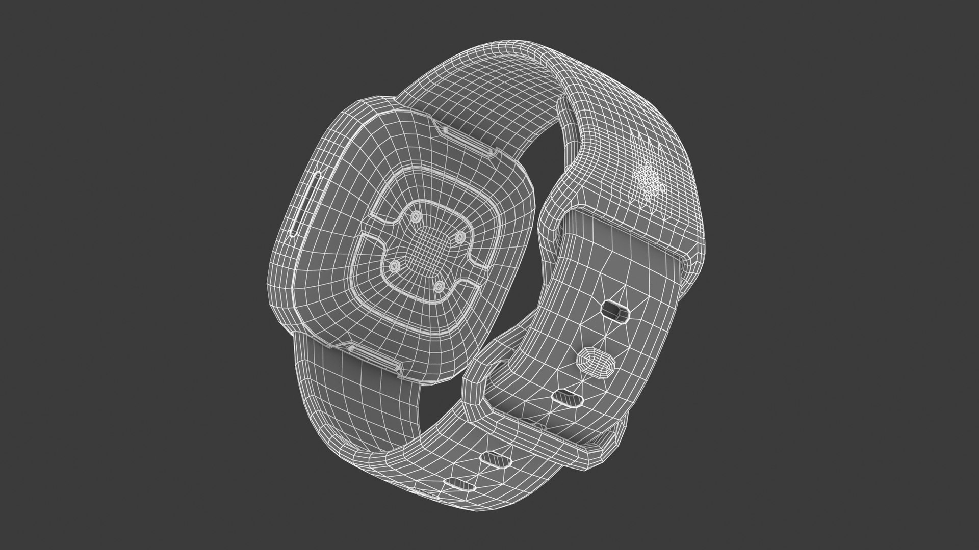 Fitbit Sense 2 Shadow Grey 3D Model - TurboSquid 2158144