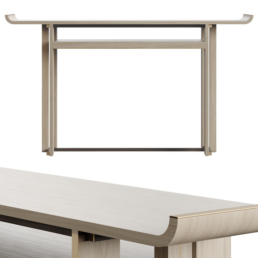 Frato GINZA Console Table 3D Model - TurboSquid 2007054